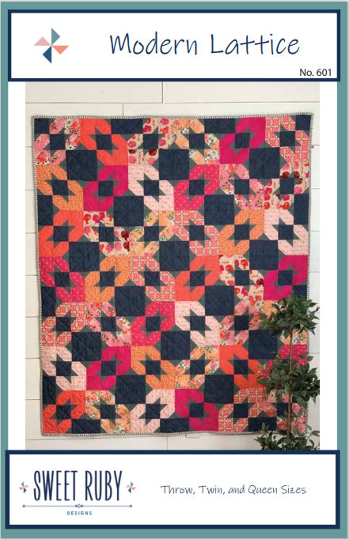 Modern Lattice PDF Quilt Pattern/ Quilt Pattern/ Modern Quilt - Etsy