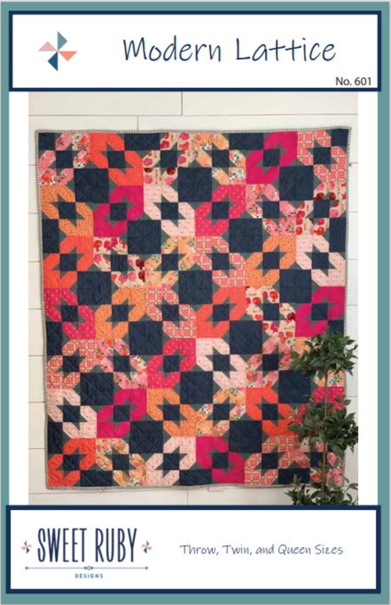 Modern Lattice PDF Quilt Pattern/ Quilt Pattern/ Modern Quilt - Etsy