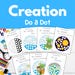 Days of Creation Do a Dot, Sunday School Activities, Bible Preschool ...