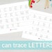 I Can Trace My Letters, Alphabet Printables, Handwriting Practice for ...