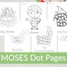 Moses Dot Marker, Sunday School Activities, Moses Bible Story, Moses ...