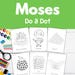 Moses Dot Marker, Sunday School Activities, Moses Bible Story, Moses ...