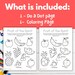 Fruit of the Spirit Dot Marker & Coloring Pages | Bible Activity for ...