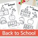 Back to School Dot Printables, Back to School Dot Marker Printables ...