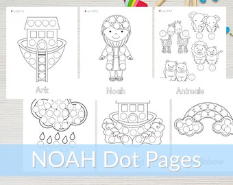 Noahs Ark Craft Sunday School Craft Noahs Ark Digital Bible - Etsy