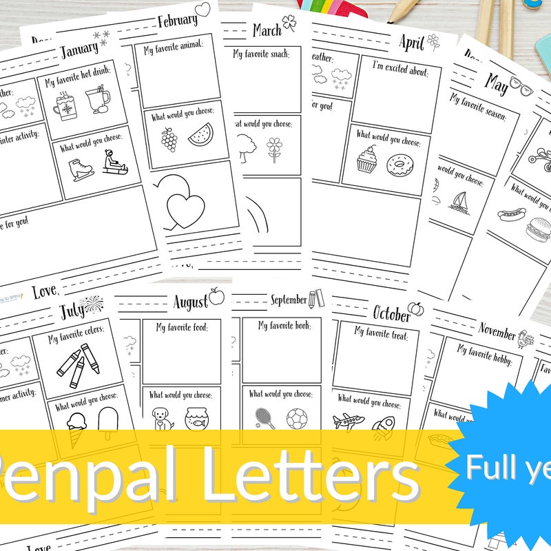 Pen Pal Kit - Etsy