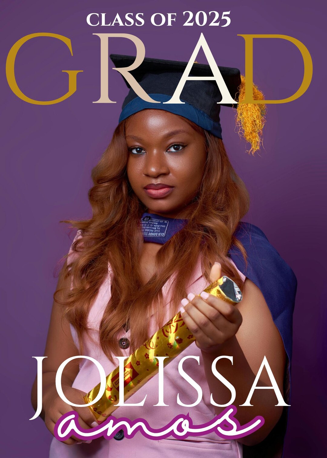 Graduation Announcement/prom Invitation - Etsy