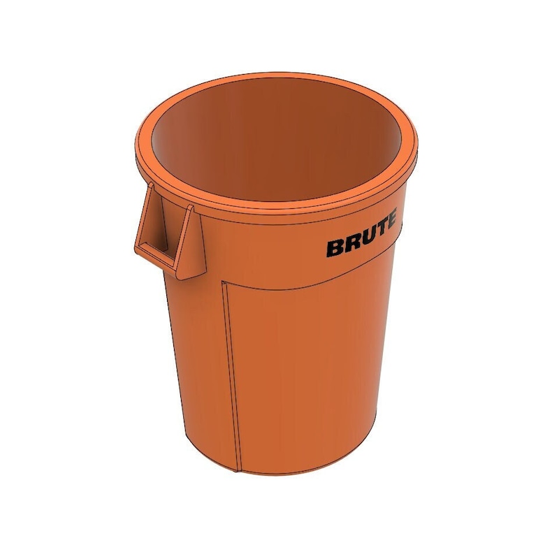 3d Printed Toy Garbage Cans - Etsy