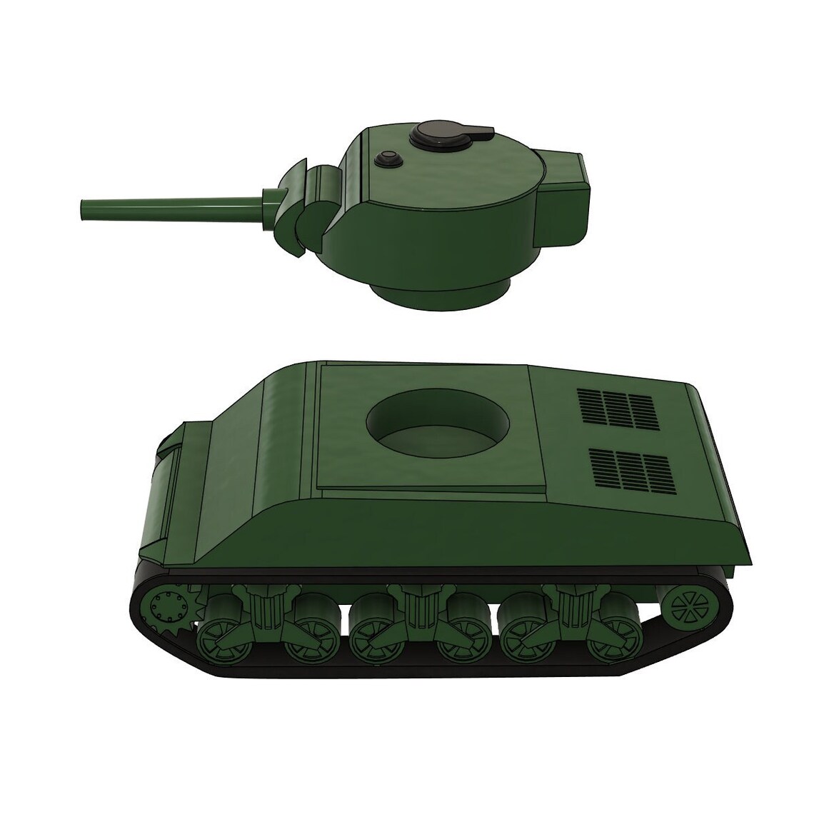 Sherman Tank STL Files for 3D Printing - Etsy