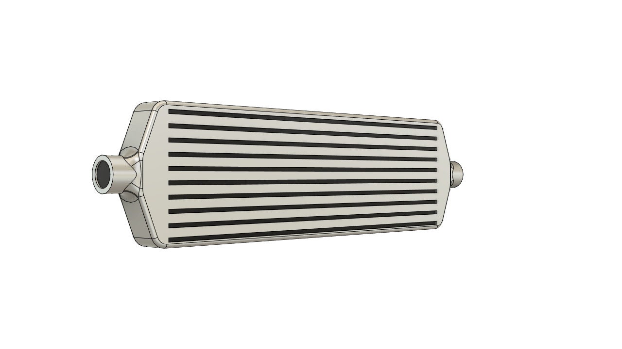 1/10 Scale Intercooler STL File for 3D Printing/rc Drift Car Accessory ...