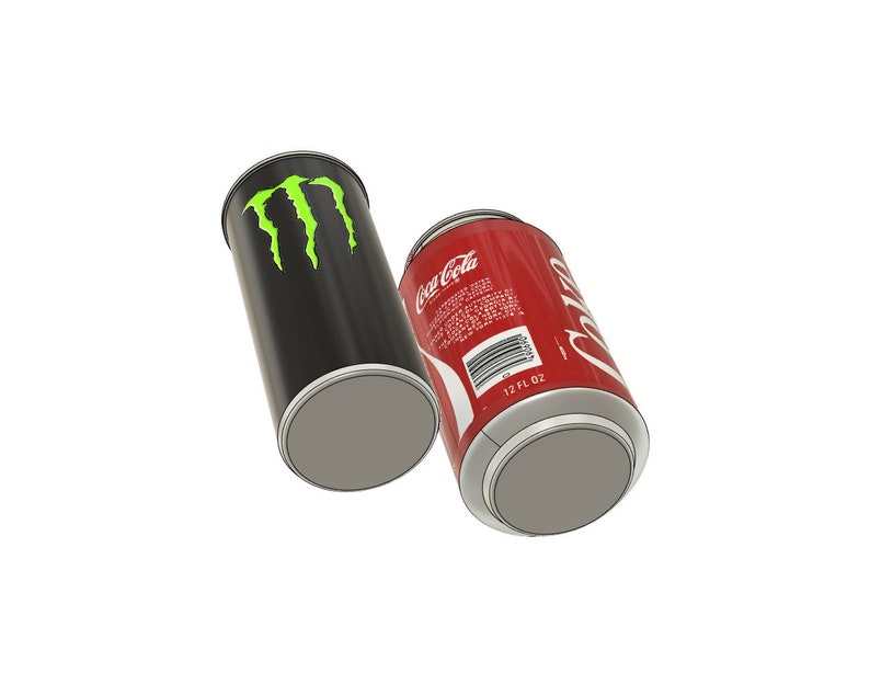 1/10 Scale Cans STL Files for 3D Printing/ 2 Different Cans Included - Etsy