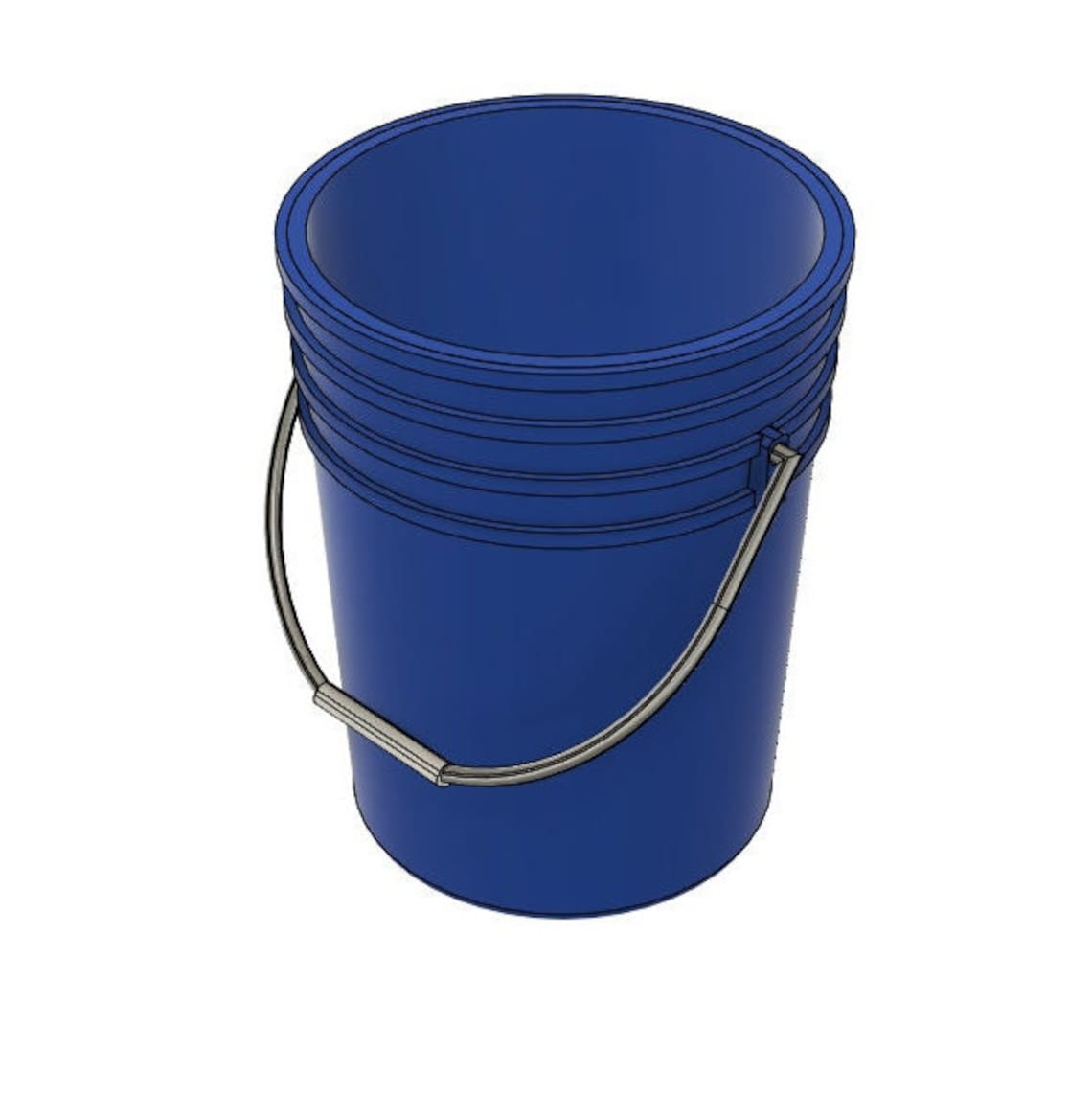 1/10 Scale 5 Gallon Bucket STL Files for 3D Printing - Etsy
