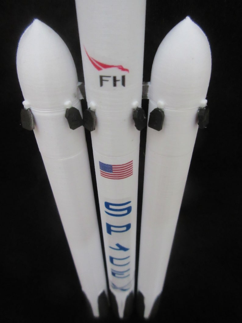 Spacex Falcon Heavy STL Files for 3D Printing/ Decal Files Included - Etsy
