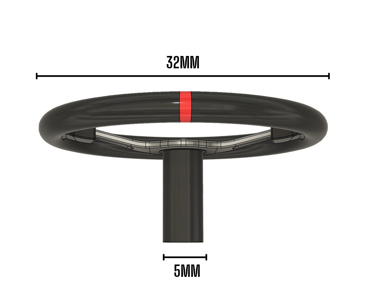 1/10 Scale Steering Wheel STL File for 3D Printing - Etsy