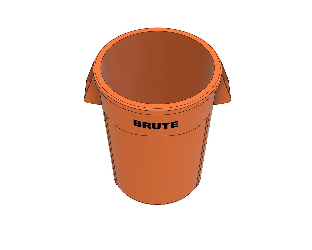 1/10 Scale 32 Gal. Trash Can STL File for 3D Printing - Etsy