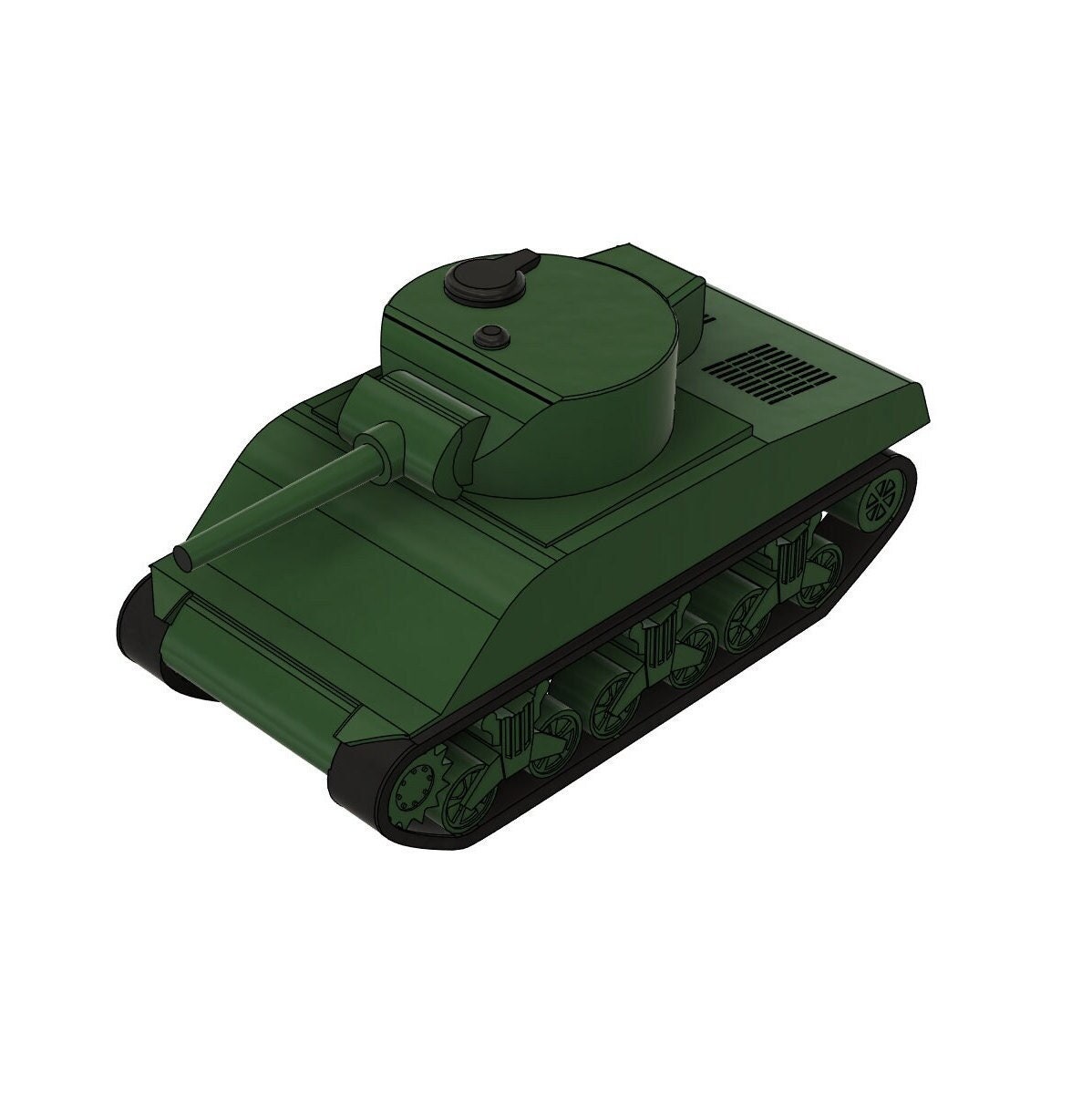 Sherman Tank STL Files for 3D Printing - Etsy