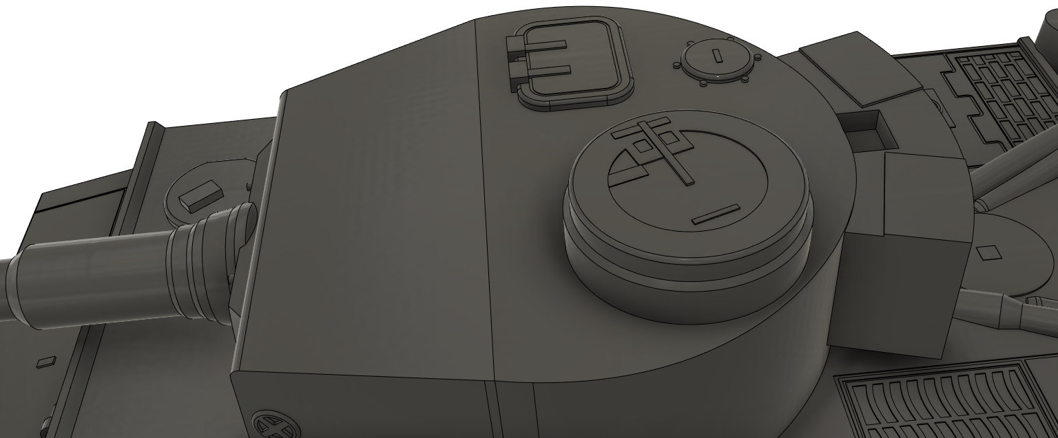 Tiger Tank STL Files, WW2 Model (3D Printing) - Etsy