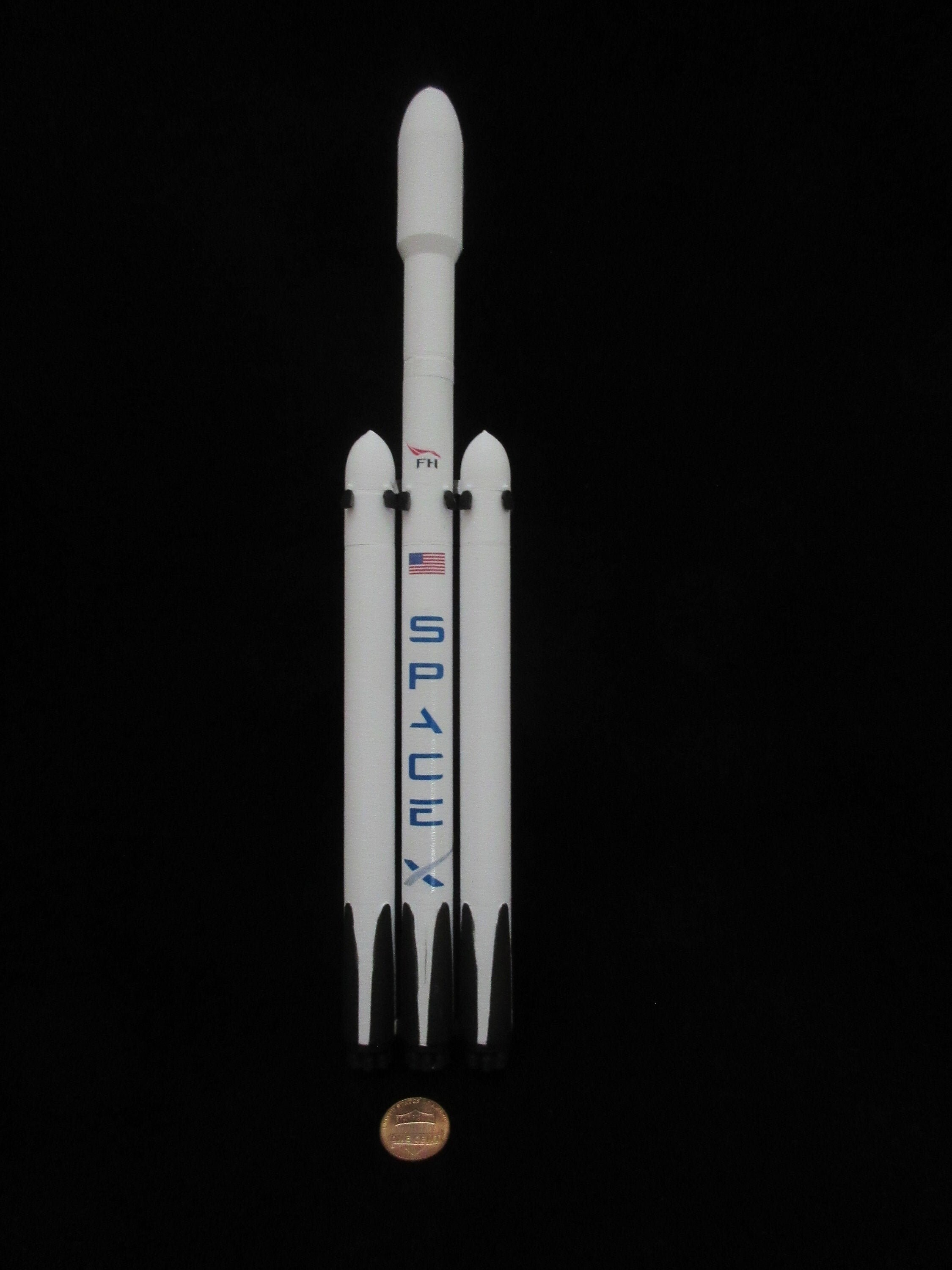Spacex Falcon Heavy STL Files for 3D Printing/ Decal Files Included - Etsy