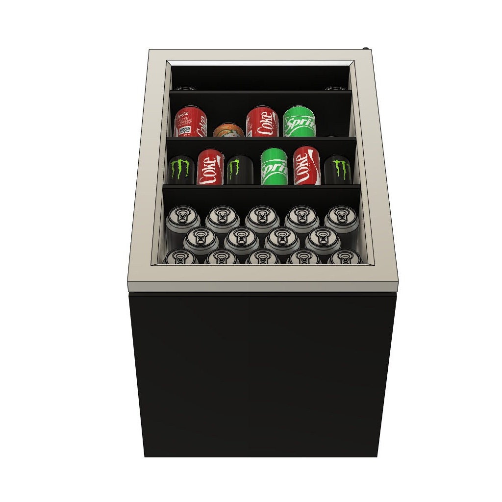 1/10 Scale Mini Fridge STL Files for 3D Printing/ 2 Types of - Etsy ...