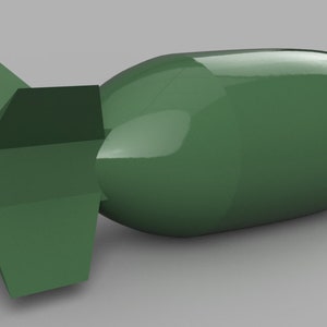 WW2 Bomb STL File for 3D Printing - Etsy