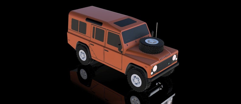 Land Rover Defender 110 STL Files for 3D Printing (Download Now) - Etsy