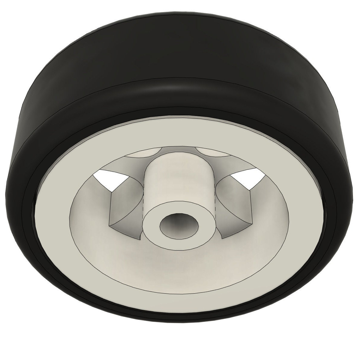 1/64 5-spoke Wheel STL Files for 3D Printing - Etsy