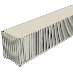 HO Scale 40 Foot Container STL Files for 3D Printing (digital Files) - Etsy