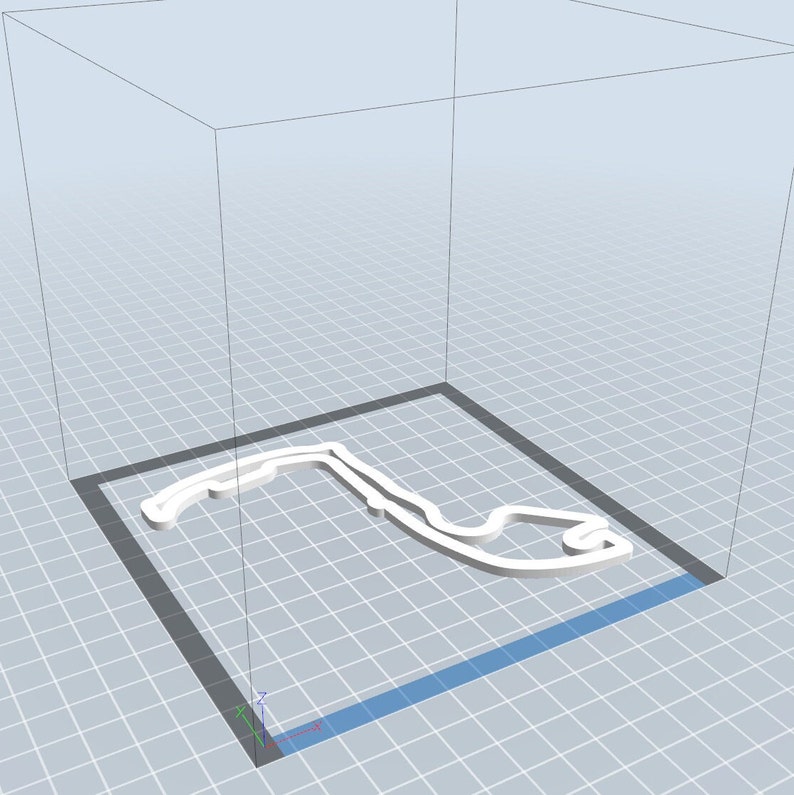 Monaco Circuit STL File for 3D Printing - Etsy
