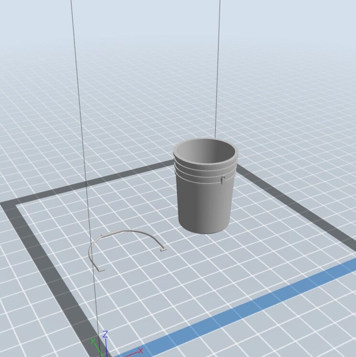 1/10 Scale 5 Gallon Bucket STL Files for 3D Printing - Etsy