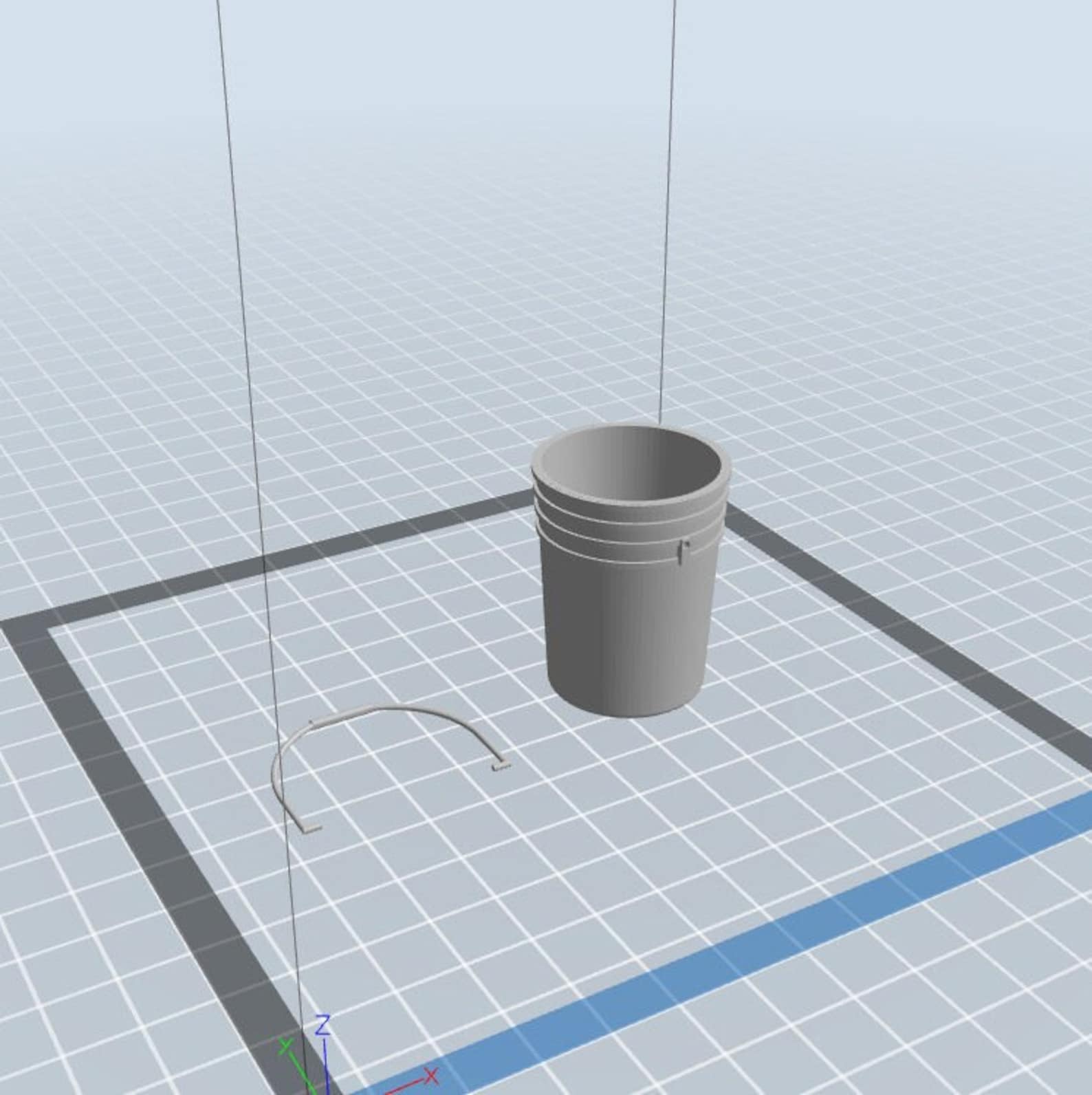 1/10 Scale 5 Gallon Bucket STL Files for 3D Printing - Etsy