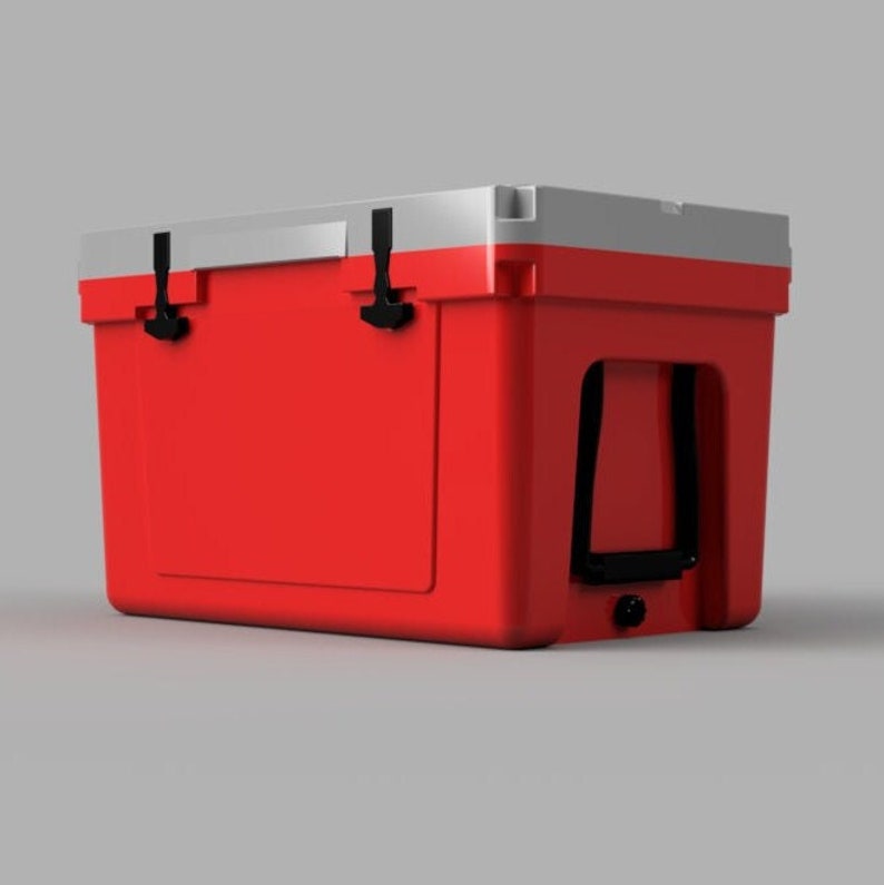 1/10 Scale Cooler STL Files for 3D Printing With Removable Top - Etsy