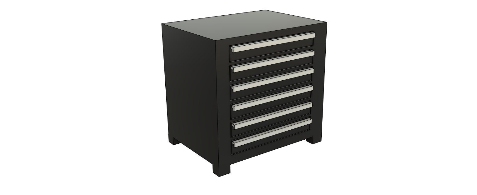 1/10 Scale Tool Box STL Files for 3D Printing/great for Model - Etsy