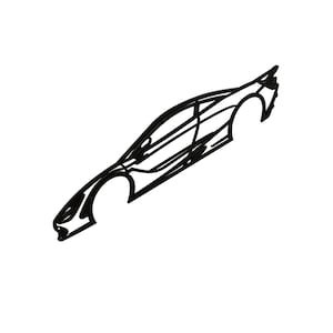 720s Outline STL File for 3D Printing | 3D Printable Supercar Wall Art ...