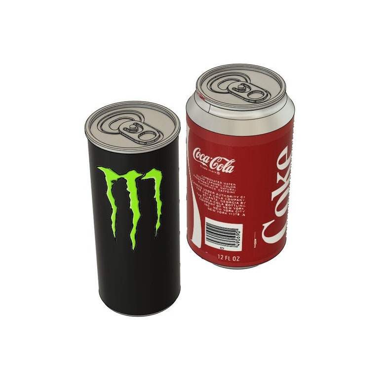 1/10 Scale Cans STL Files for 3D Printing/ 2 Different Cans Included - Etsy