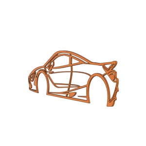 720s Outline STL File for 3D Printing | 3D Printable Supercar Wall Art ...