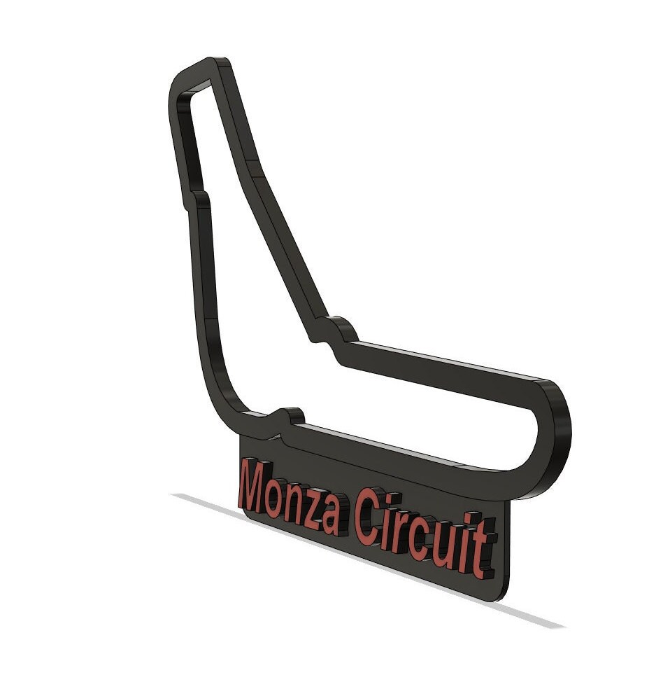Monza Circuit STL File for 3D Printing - Etsy Australia