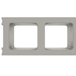 1/10 Scale Cinder Block STL File for 3D Printing | Digital File ...