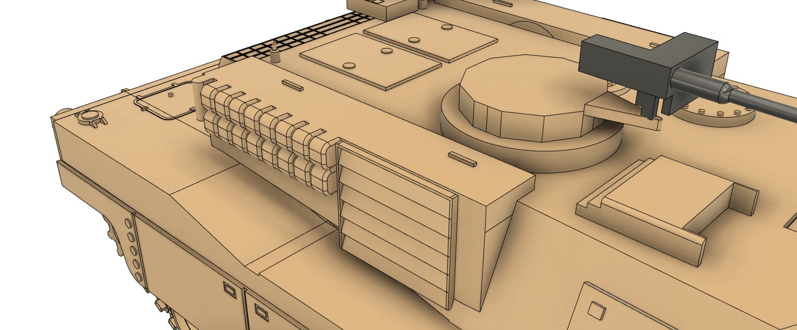 M1A1 Abrams Tank STL Files for 3D Printing - Etsy