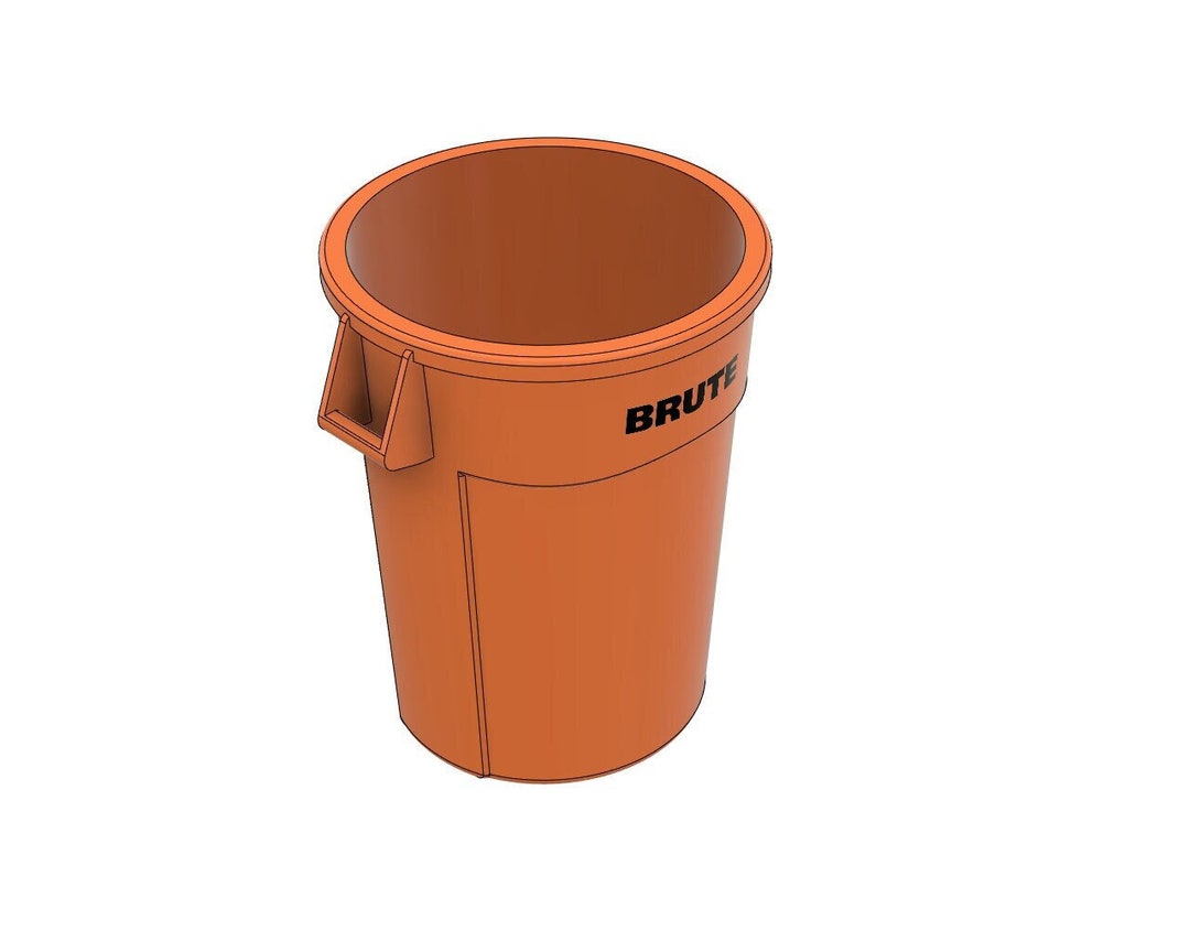 1/10 Scale 32 Gal. Trash Can STL File for 3D Printing - Etsy