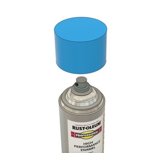 1/10 Scale Spray Paint Can STL Files for 3D Printing - Etsy