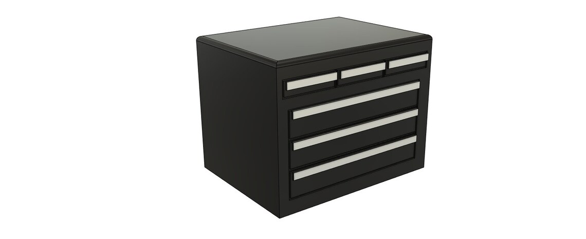 1/10 Scale Tool Box STL Files for 3D Printing/great for Model - Etsy