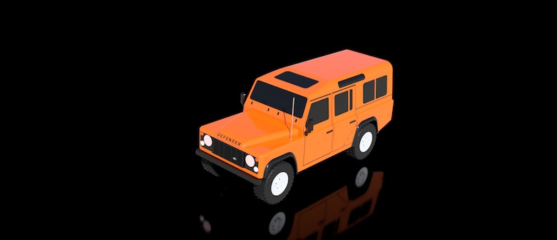 Land Rover Defender 110 STL Files for 3D Printing - Etsy Ireland