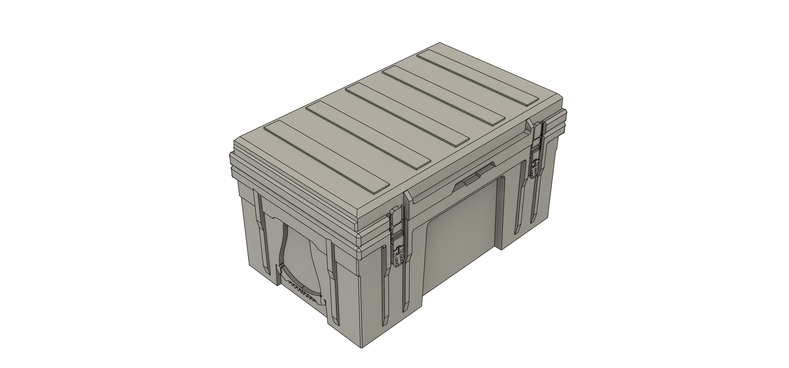 1/10 Scale off Road Storage Case STL Files for 3D Printing | Digital ...