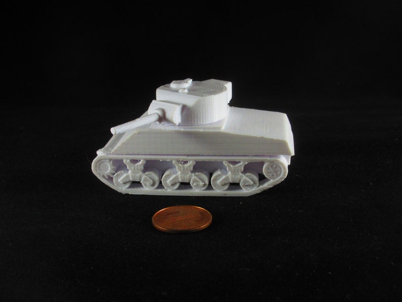 Sherman Tank STL Files for 3D Printing - Etsy
