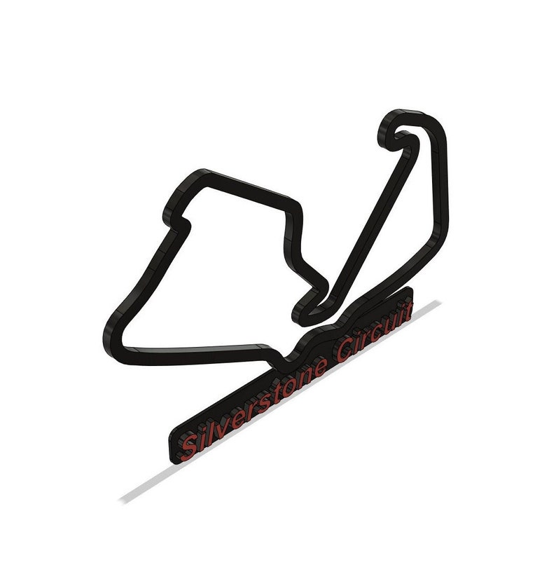 Silverstone Circuit STL Files for 3D Printing - Etsy
