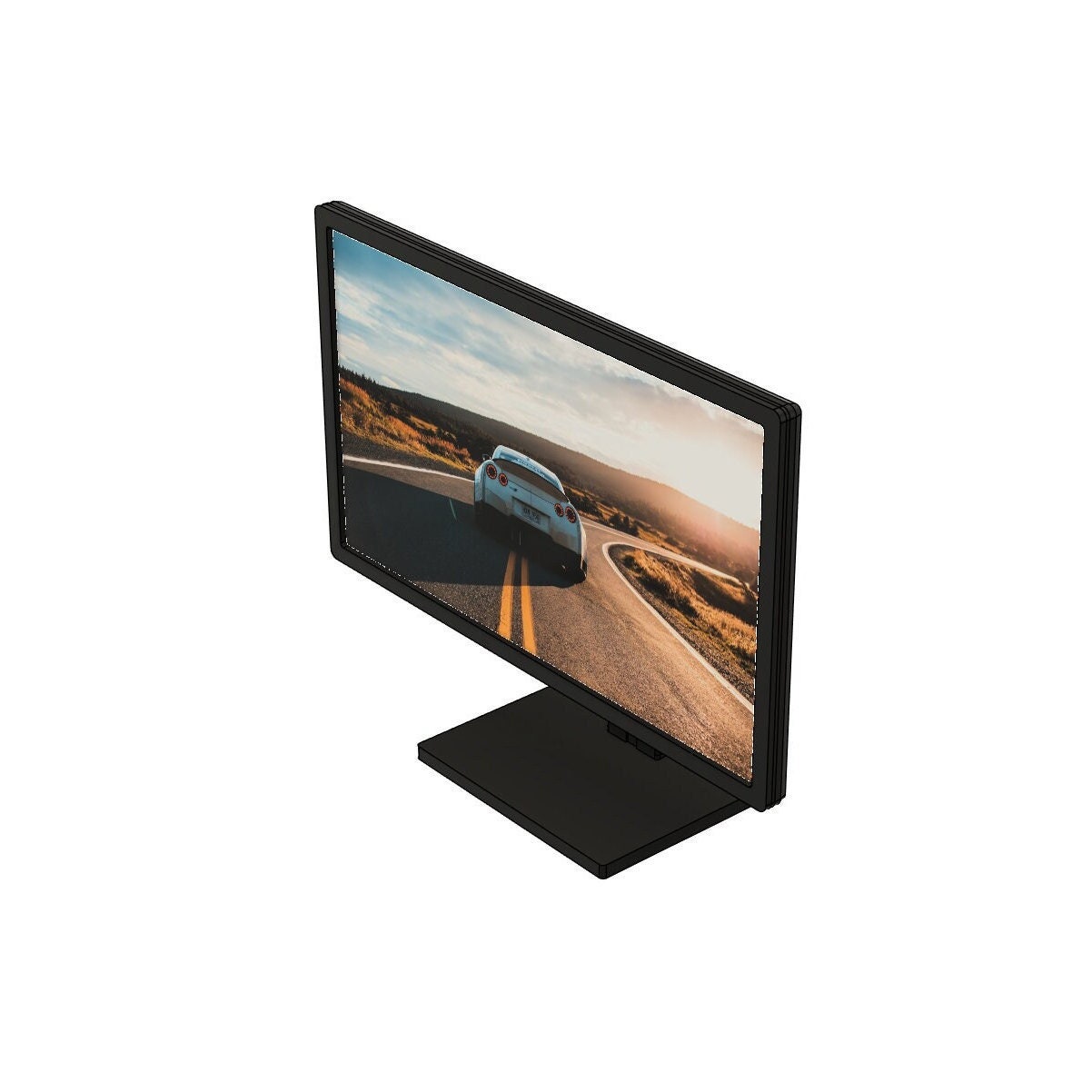 1/10 Scale Computer Monitor STL Files for 3D Printing - Etsy