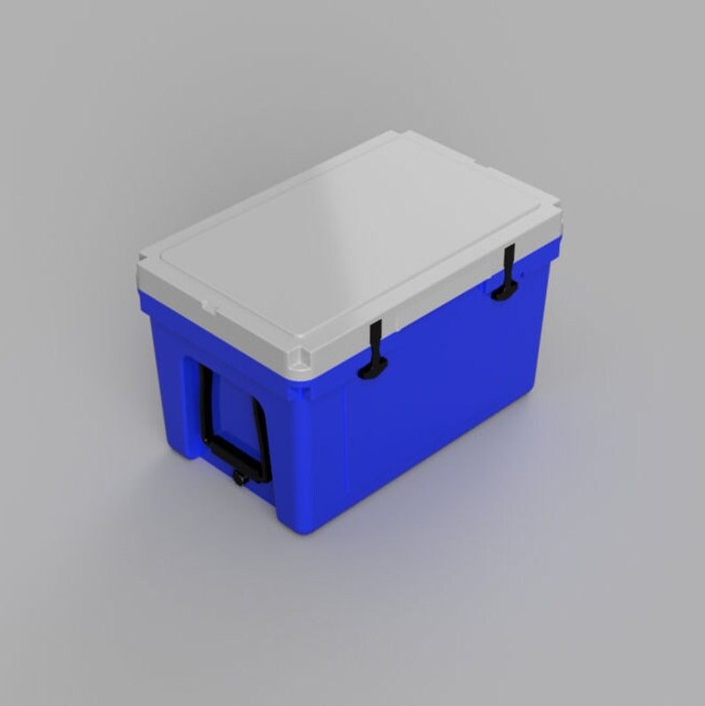 1/10 Scale Cooler STL Files for 3D Printing With Removable Top - Etsy