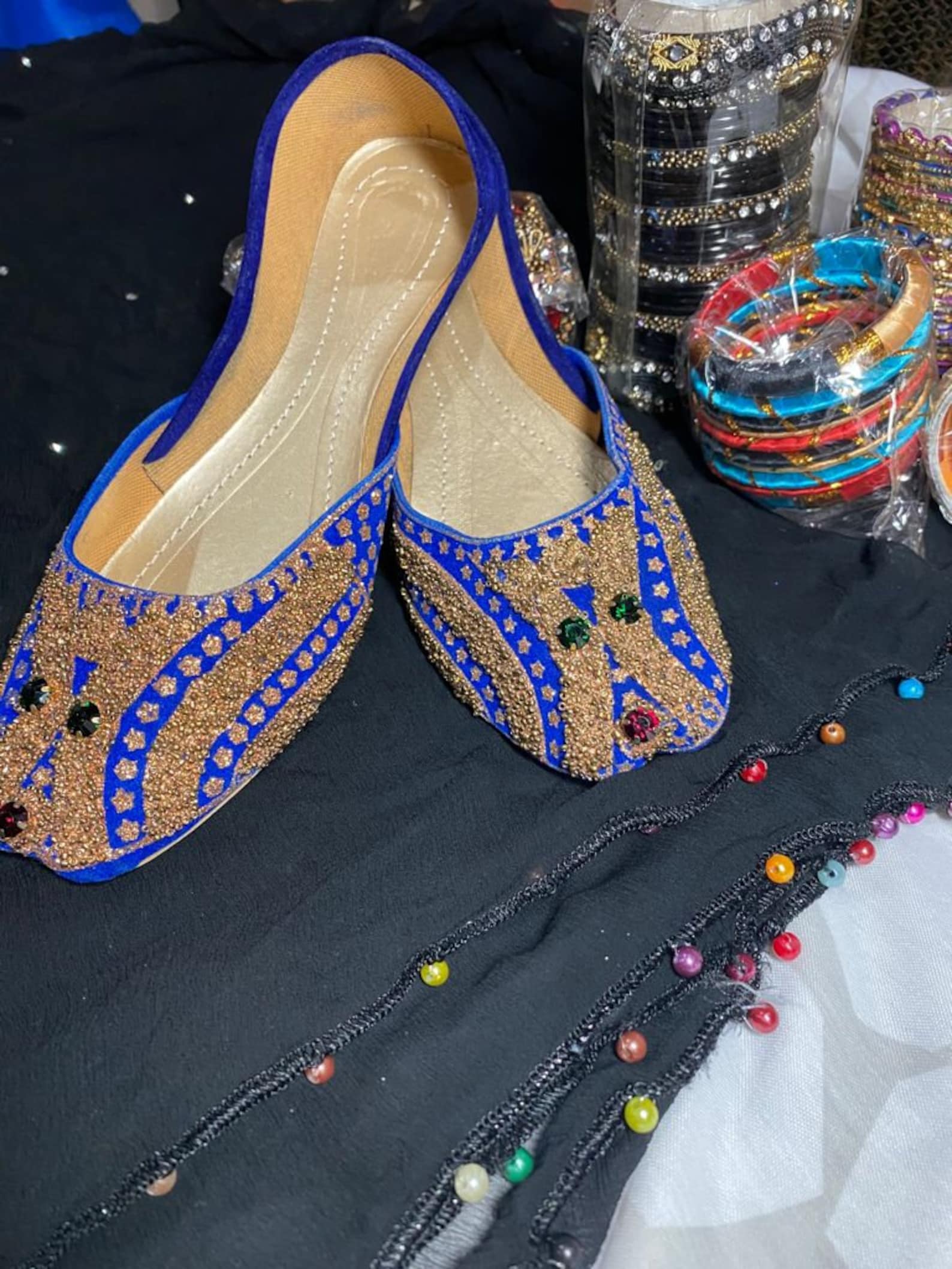 Stone Embellished Khussay - Etsy