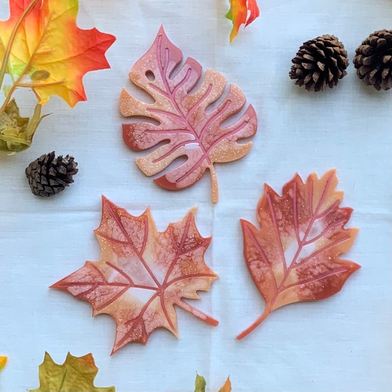 Fall Coasters - Etsy