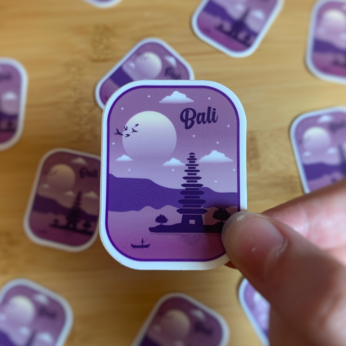 Bali Sticker Travel Bali Sticker Travel Stickers Indonesia - Etsy